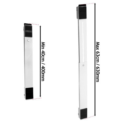 SPARES2GO Universal Roller Trolley Extendable Wheels for Appliances ...