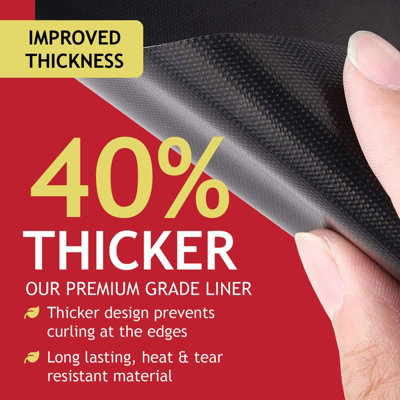 SPARES2GO Universal Teflon Oven Cooker Liner Non Stick Heavy Duty ...