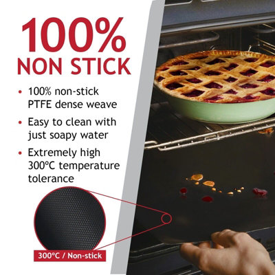 SPARES2GO Universal Teflon Oven Cooker Liner Non Stick Heavy Duty ...