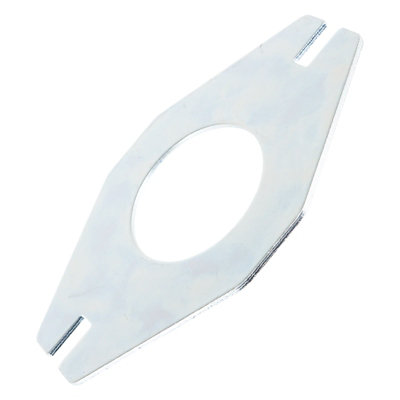 SPARES2GO Universal Toilet Cistern Close Coupling Fixing Kit Flat Metal ...