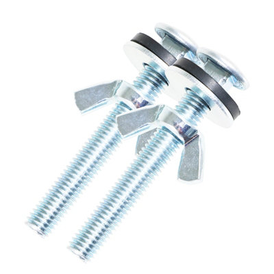 SPARES2GO Universal Toilet Cistern Close Coupling Fixing Kit Recessed ...