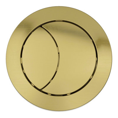 SPARES2GO Universal Toilet Cistern Dual Flush Push Button Kit for 20mm ...