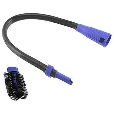SPARES2GO Universal Vacuum Cleaner Long Flexible Crevice Cleaner Brush Tool