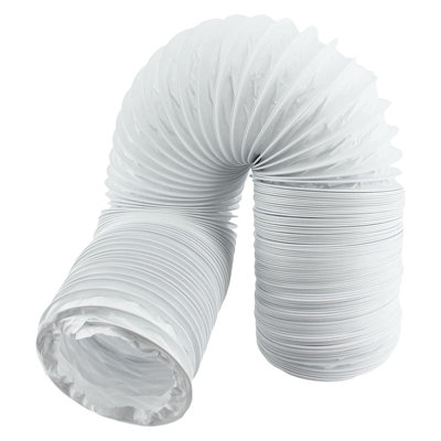 SPARES2GO Universal Vented Tumble Dryer Vent Hose Pipe Extra Strong (4m ...