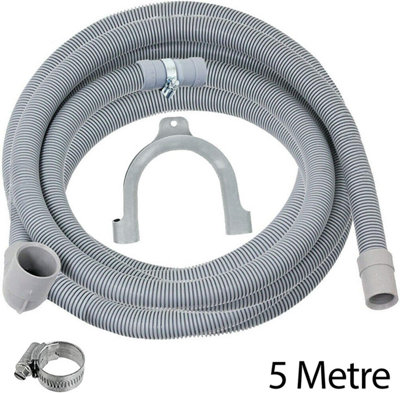 SPARES2GO Universal Washing Machine / Dishwasher Fill Hose + Drain Hose ...