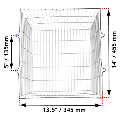 SPARES2GO Universal Zinc Coated Terminal Guard Square Deep Boiler Flue ...