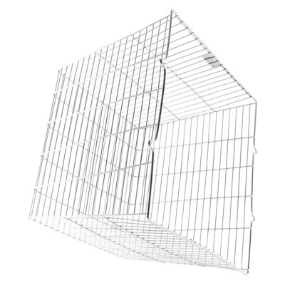 SPARES2GO Universal Zinc Coated Terminal Guard Square Deep Boiler Flue ...