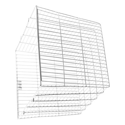 SPARES2GO Universal Zinc Coated Terminal Guard Square Deep Boiler Flue ...