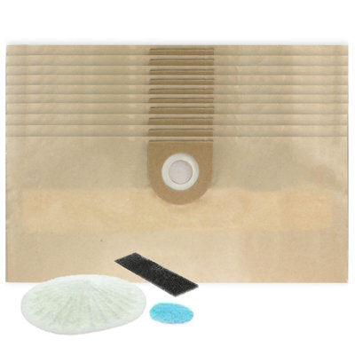 SPARES2GO Vacuum Dust Bag Filter Kit compatible with Vax 6131T 6151F ...