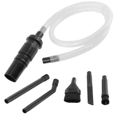 SPARES2GO Valet Mini Vacuum Tool Kit UNIVERSAL Cleaning Car Detailing ...