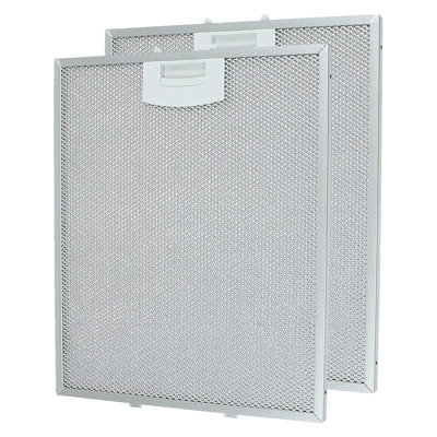 SPARES2GO Vent Extractor Metal Mesh Filter compatible with Neff Cooker ...
