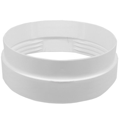 SPARES2GO Vent Hose Connector Adaptor Threaded Duct Pipe Outlet Ring (6 ...