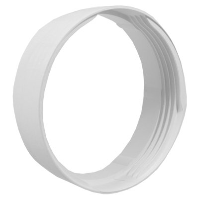 SPARES2GO Vent Hose Connector Adaptor Threaded Duct Pipe Outlet Ring (6 ...