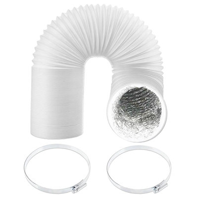 SPARES2GO Vent Hose for Delonghi PVC Insulated Air Conditioner Duct ...