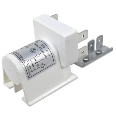 SPARES2GO Washing Machine and Dryer Suppressor Mains Filter Unit for ...