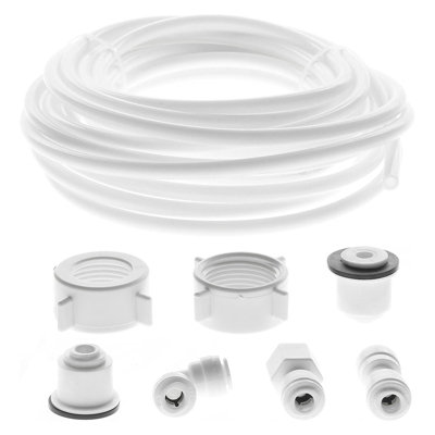 SPARES2GO Water Supply Pipe Tube + Fridge Connector Kit for American ...