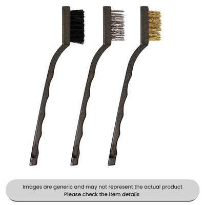 Spark Plug Brushes for Multi Purpose Cleaning Pack Qty 3
