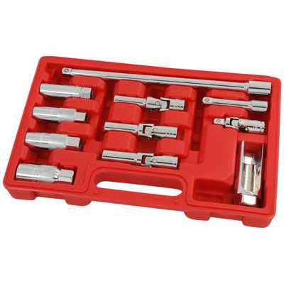 Spark Plug & Glow Plug 11pc Master Service Kit Socket Set (Neilsen CT3539)
