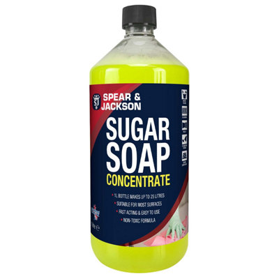 Spear & Jackson Sugar Soap Concentrate 1 Litre