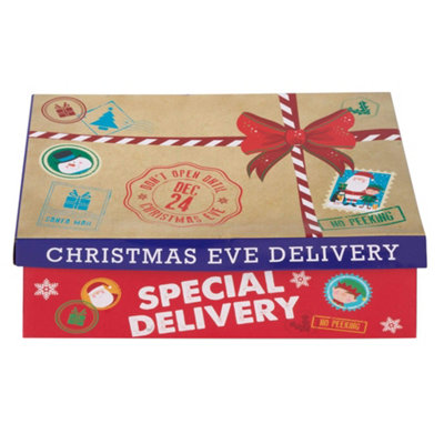 Special Delivery Festive Parcel Christmas Eve Box - Large - Pack of 24