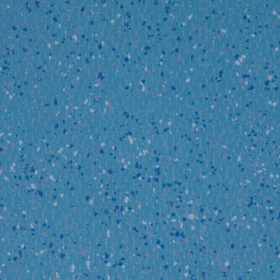 Speckled Effect Vinyl Flooring, Blue Non-Slip Contract Commercial Vinyl ...