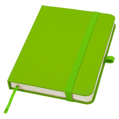 Spect Plus Hard Cover A6 Notebook Lime Green (One Size)