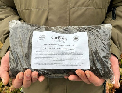 Spent Mushroom Compost - 10 Lt Organic Certify Compost - Perfect For ...