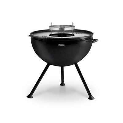 Sphere Pit 'N' Grill 2-in-1 Black | DIY at B&Q