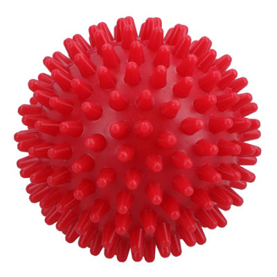 Spiky Massage Ball Red 7cm Roller Deep Tissue Muscle Relief Foot Gym Yoga
