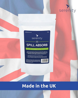Spill Absorb Instant Liquid Clean Up 1 KG Pouch