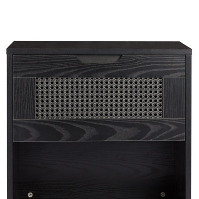 Matching black nightstands store