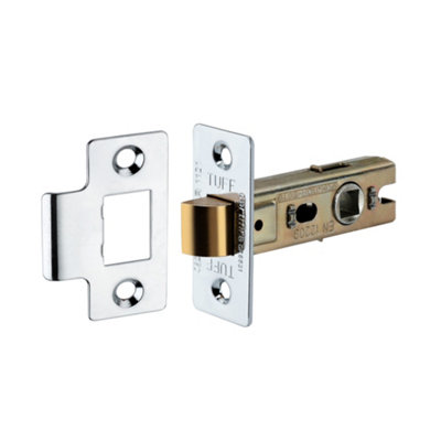 SPIRA BRASS 2.5" CE Bolt Through Tubular latch Nickel Plated