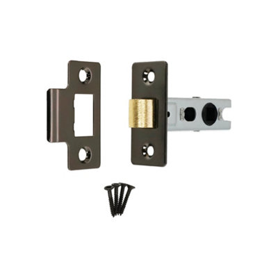 SPIRA BRASS 2.5" Eco Tubular Latch Black Nickel