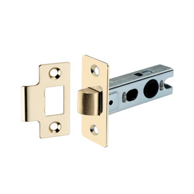 SPIRA BRASS 2.5" Eco Tubular Latch Electro Brass