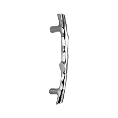SPIRA BRASS Bamboo Pull Handle 150mm Polished Chrome