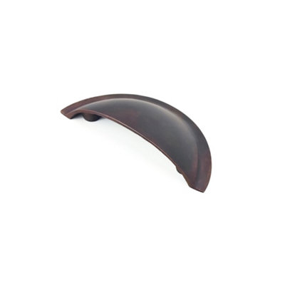 SPIRA BRASS SLIM CUP HANDLE SMALL ANTIQUE BRASS