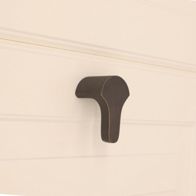 SPIRA BRASS Tulip Drop Pull Aged Bronze