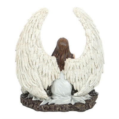Spiral Direct Captive Spirit Angel Figurine White/Black (One Size)