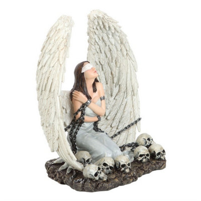 Spiral Direct Captive Spirit Angel Figurine White/Black (One Size)