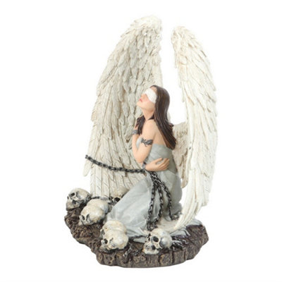 Spiral Direct Captive Spirit Angel Figurine White/Black (One Size)