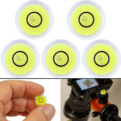 Spirit level pack 5 12mm diameter precision air bubble mini level ...