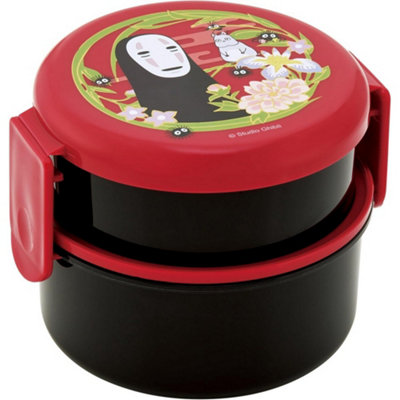 Spirited Away Round No-Face Lunch Box Set Multicoloured (One Size)