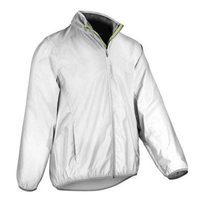 Spiro Mens Luxe Reflective Waterproof Jacket | DIY at B&Q
