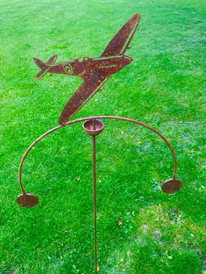 Spitfire Wind Rocker Double Bare Metal/Ready to Rust - Steel - W54 x ...