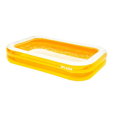 SPLASH Inflatable Summer Paddling Pool - 8.5ft, Lightweight, Durable ...