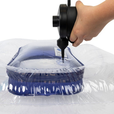 SPLASH Inflatable Swimming Pool Lilo Float at B&Q