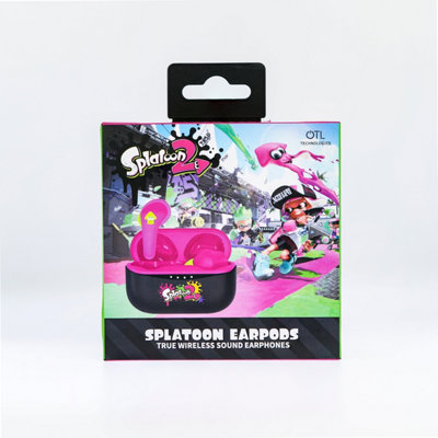 Splatoon 2 Bluetooth Wireless Earpods & Charge Case
