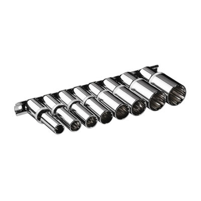 Spline Socket Set 8pc 1/2" (Long) NEO TOOLS