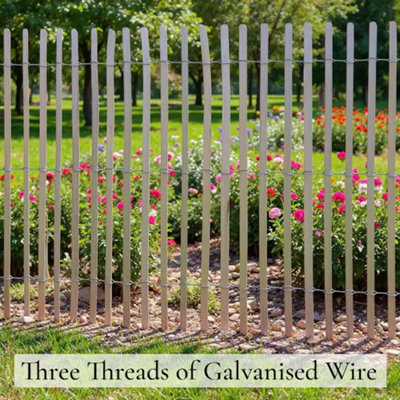 Split Hazel Fencing Roll 5m x 1.5m