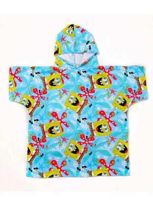 SpongeBob SquarePants Tropical Hooded Towel Poncho